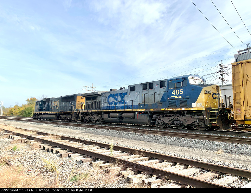 CSX 485 on Q264